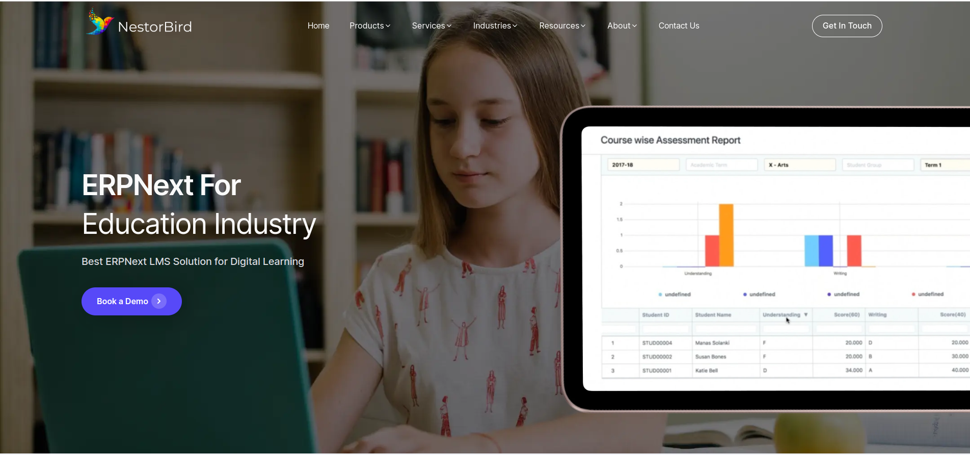 ERPNext LMS Software #1 ERP for Enterprise Industry
