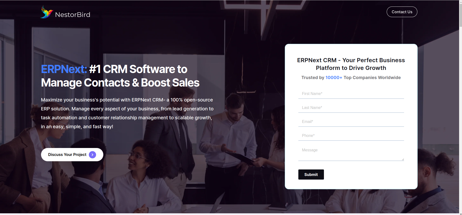 NestorBird - ERPNext CRM