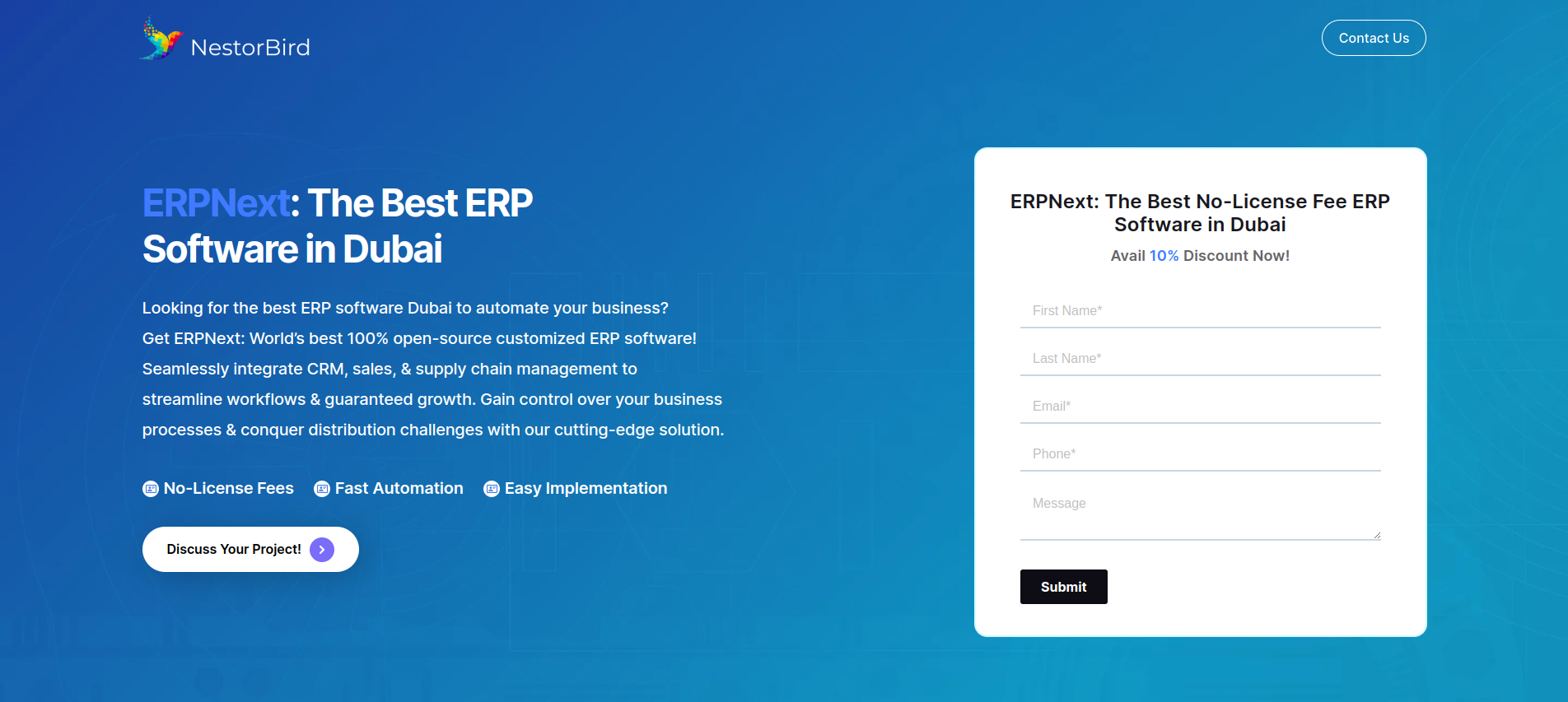 NestorBird - ERP Software