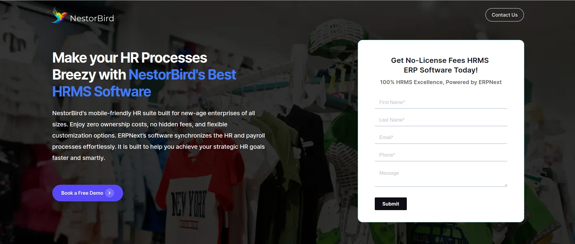 ERPNext: Best Human Resource Management Software | NestorBird